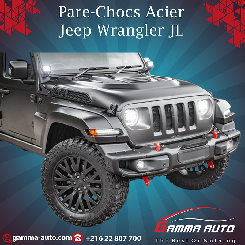 Pare Chocs Av Acier Jeep Wrangler 2018+ JL